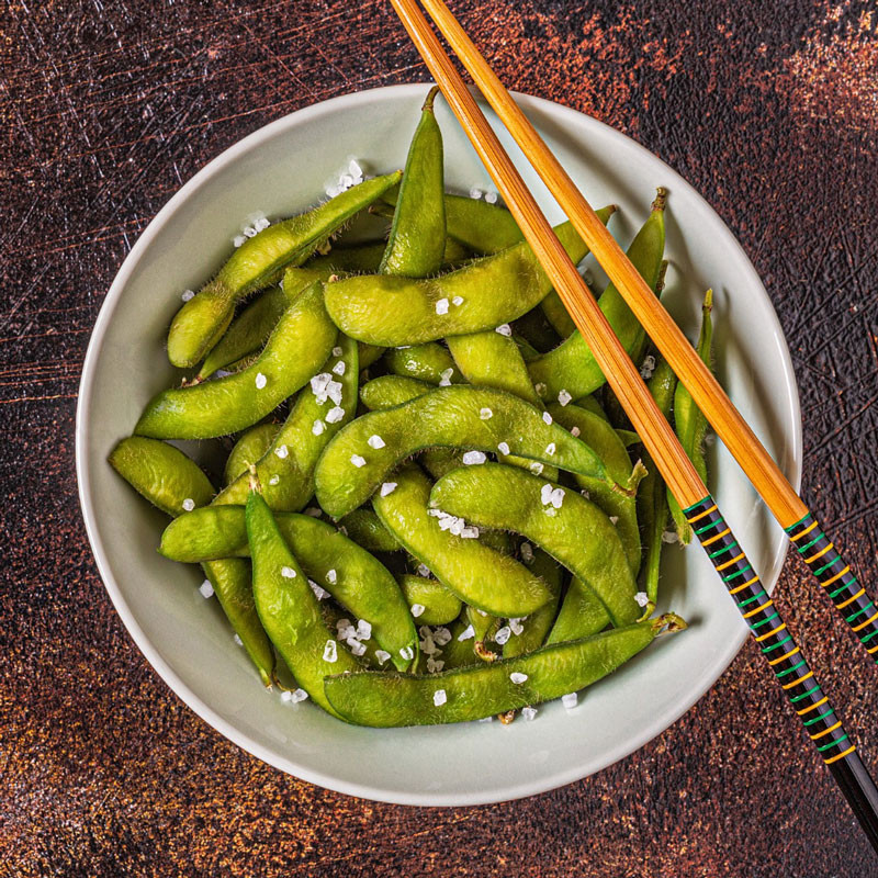 Semillas de Soja edamame verde (Glycine max) para sembrar